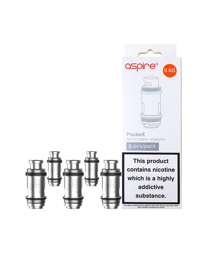 Aspire PockeX Coils (Pack of 5) — 88Vape