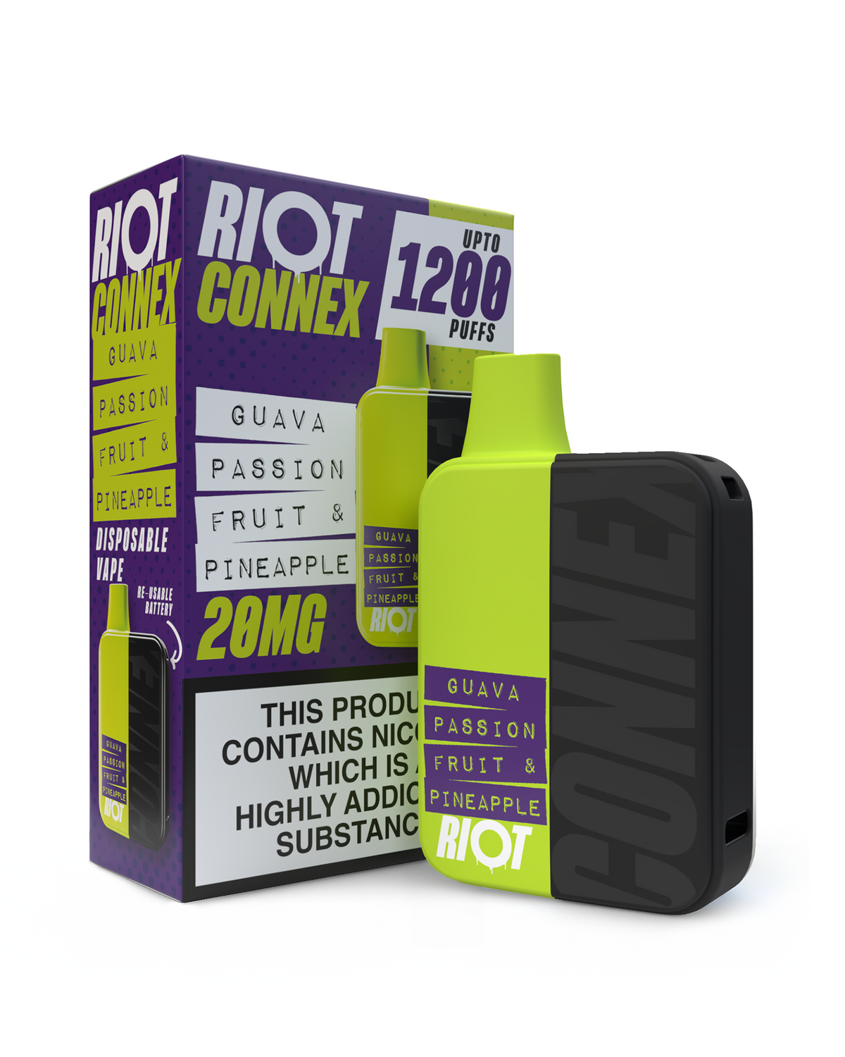 Riot Connex Pod Kit | 1200 Puffs from £6.99 — 88Vape
