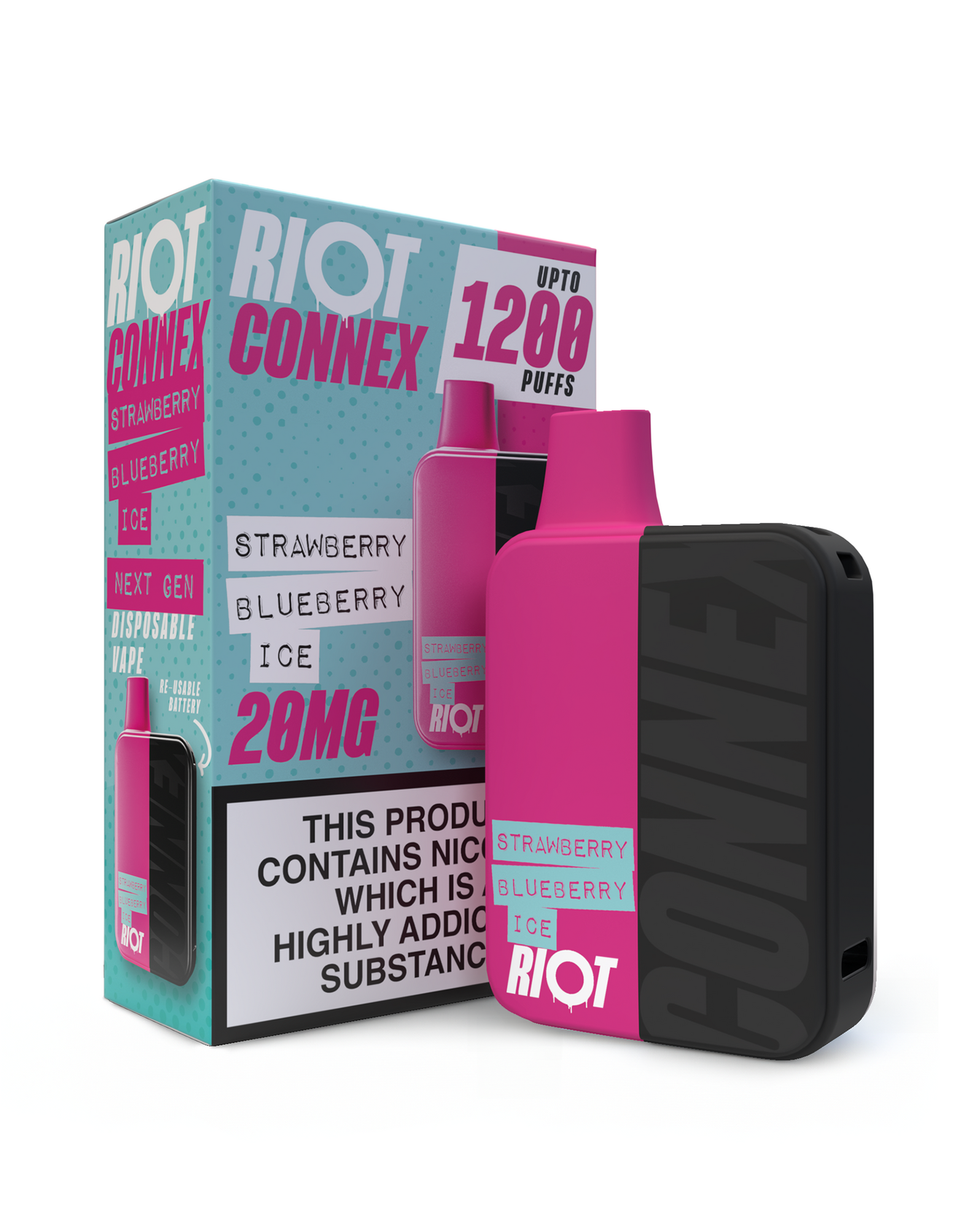 Riot Connex Pod Kit | 1200 Puffs from £6.99 — 88Vape