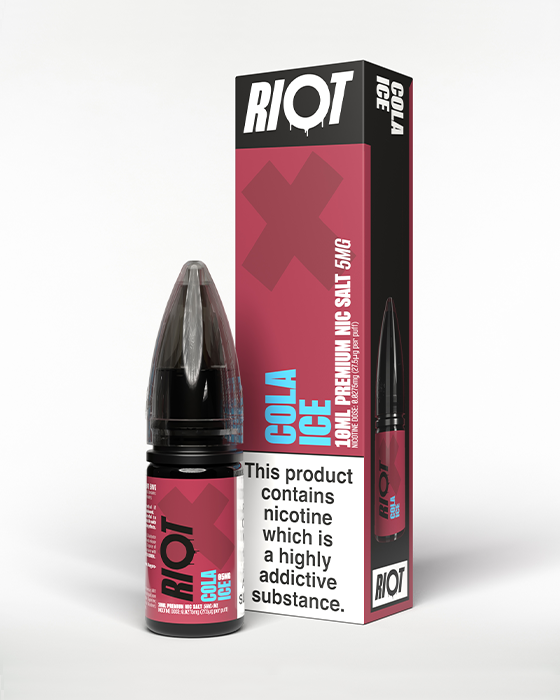 Cola Ice Nic Salt E-Liquid - Riot X — 88Vape