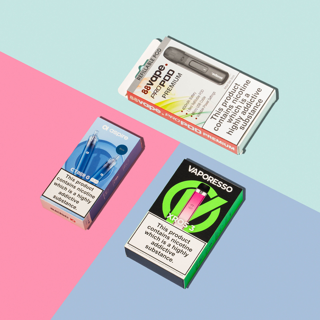 88Vape Quad Pod Kit 4-in-1 | 2400 Puff Vape