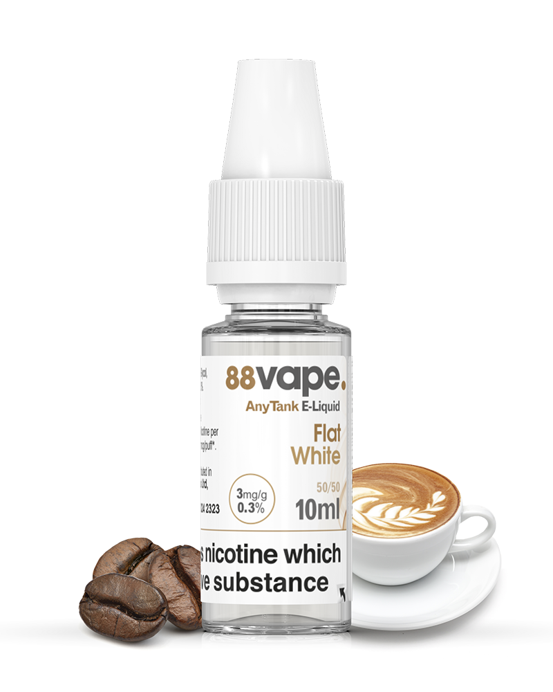 Flat White Flavour E-Liquid | 88Vape