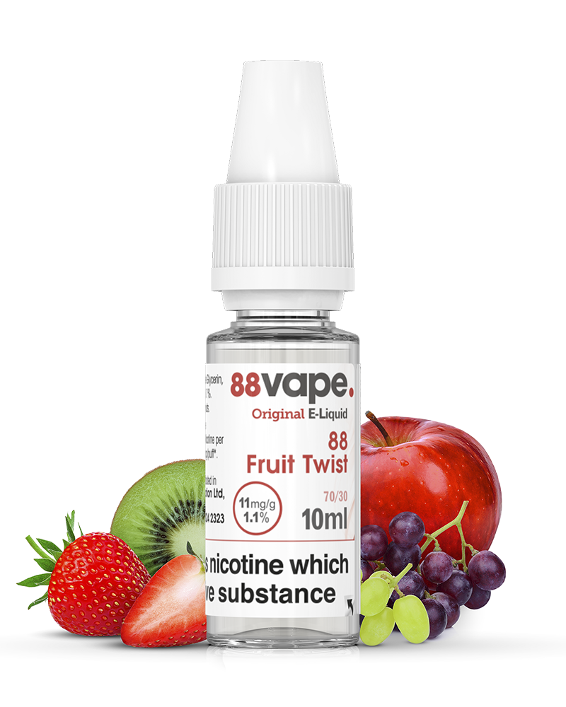 Fruit Twist 70PG E Liquid Just £1 | 88Vape