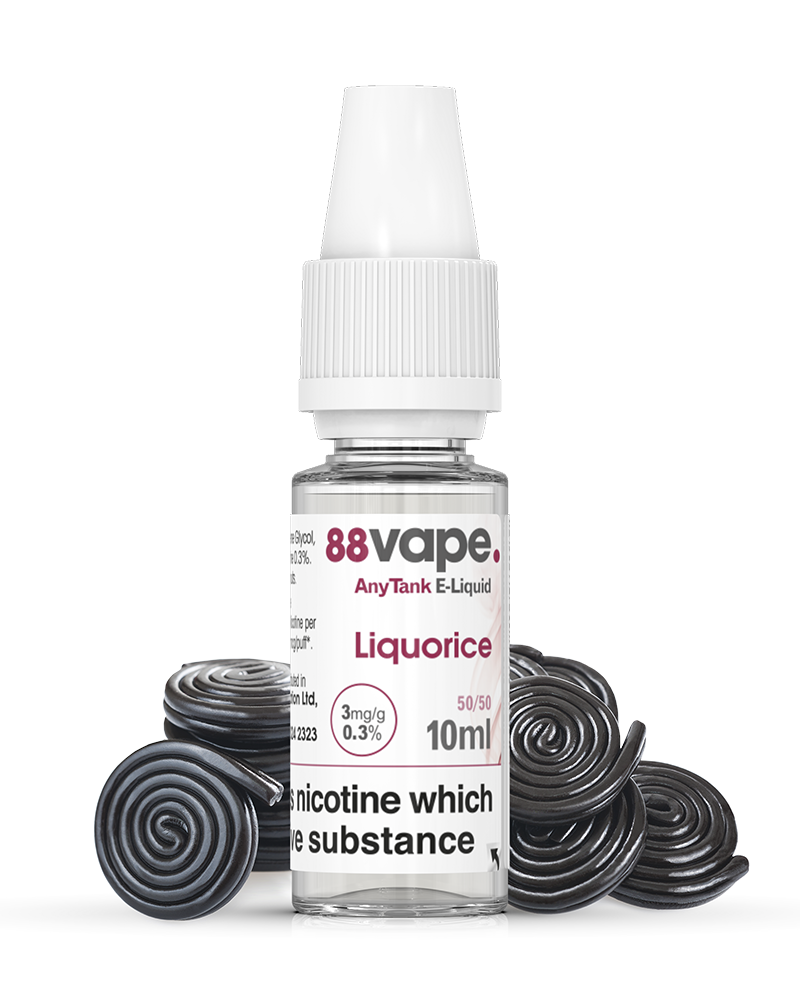 Liquorice Flavour E Liquid Just £1 | 88Vape