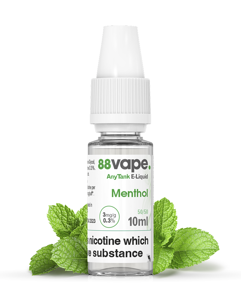 Menthol Flavour Eliquid Just £1 | 88Vape