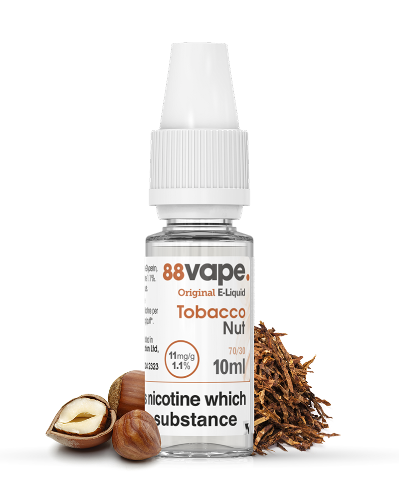 Tobacco Nut 70PG E Liquid Just £1 | 88Vape