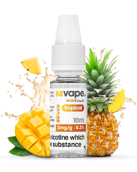 Tropical 3mg 80VG Vape Juice | 88Vape