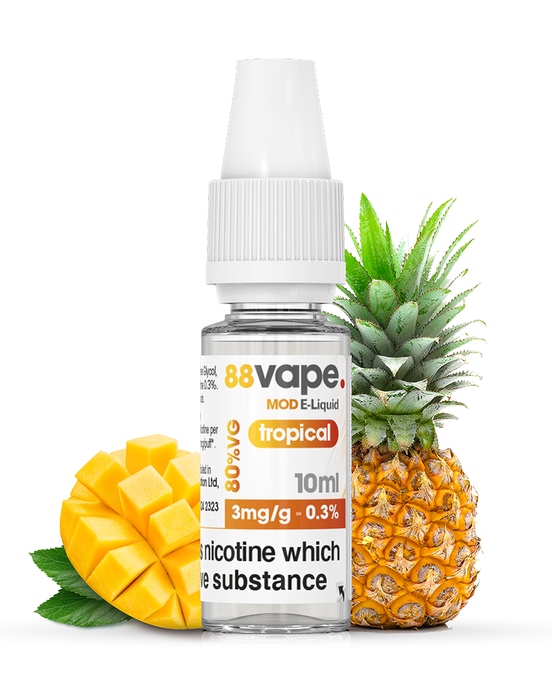 Tropical 3mg 80VG Vape Juice | 88Vape